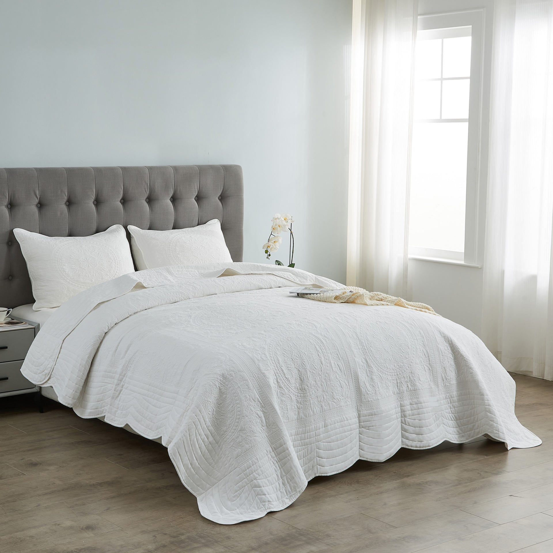 Isabella Cotton Quilt Set – Laytner's Linen & Home