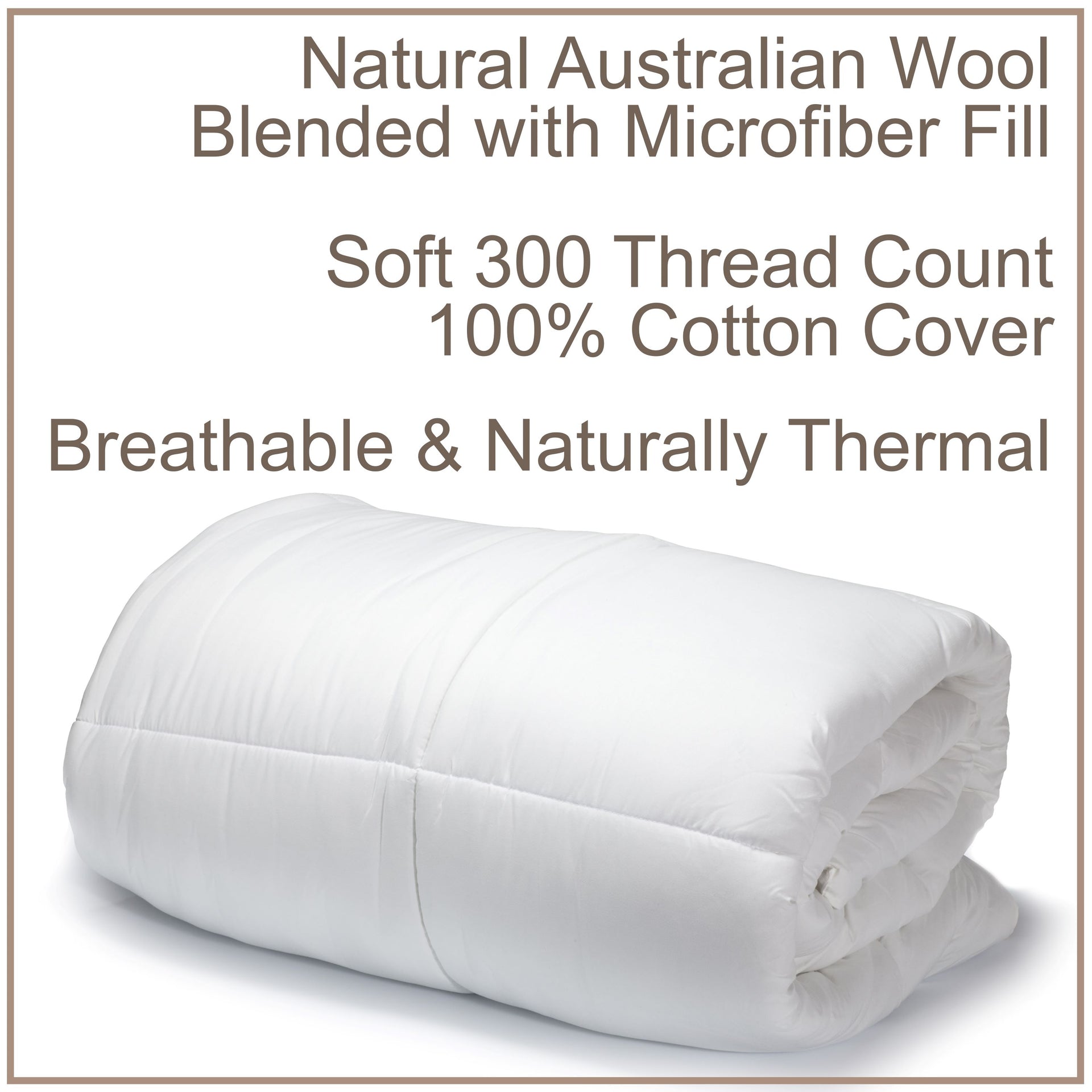 Aussie Gold Wool Haven Comforter