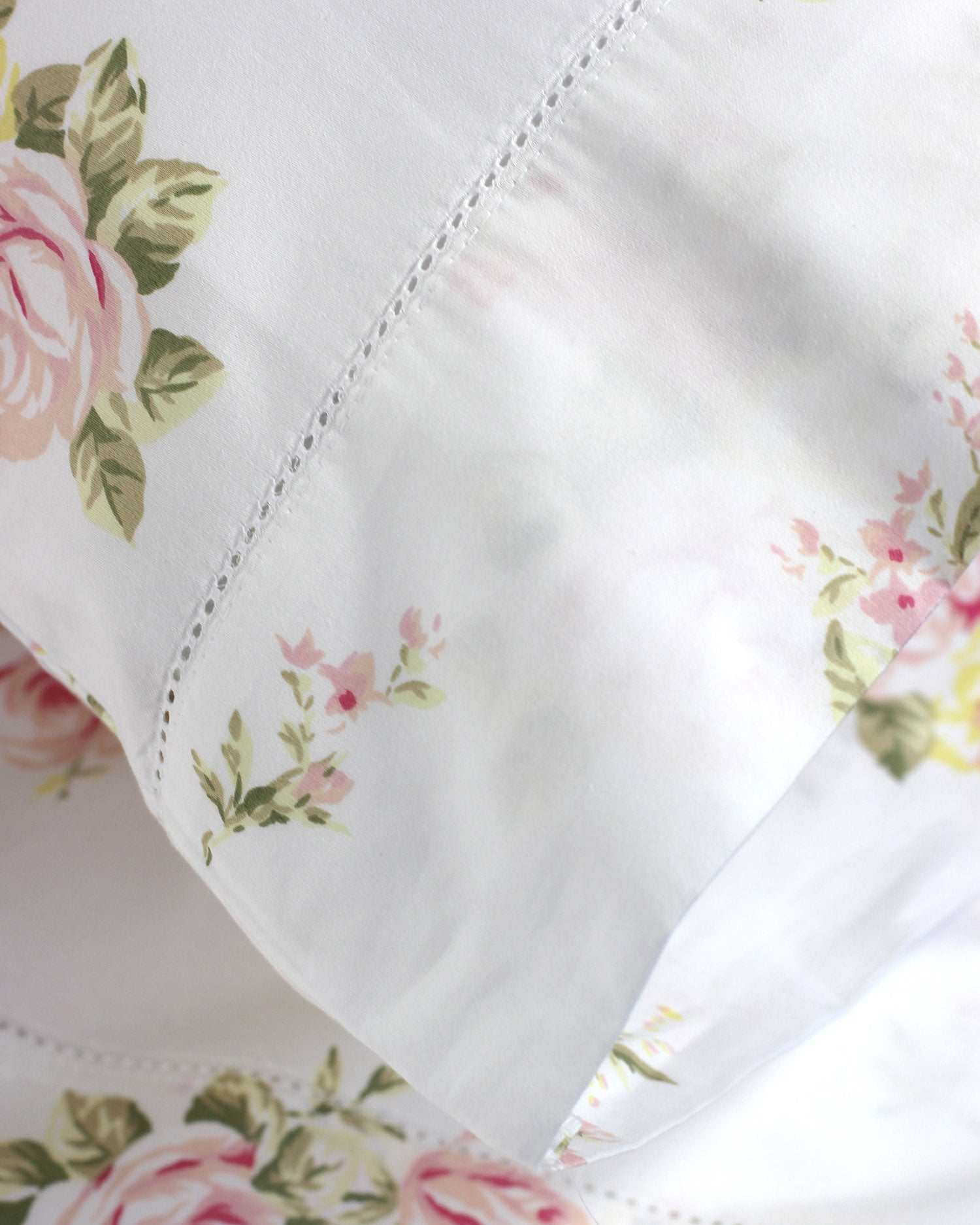 400 Thread Count 100% Cotton Rose Bouquet Sheet Set – Laytner's Linen ...